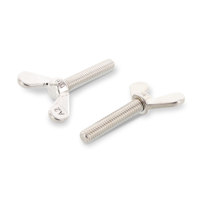 Surub metric cap fluture DIN 316 otel inoxidabil A2 · Admira Distribution