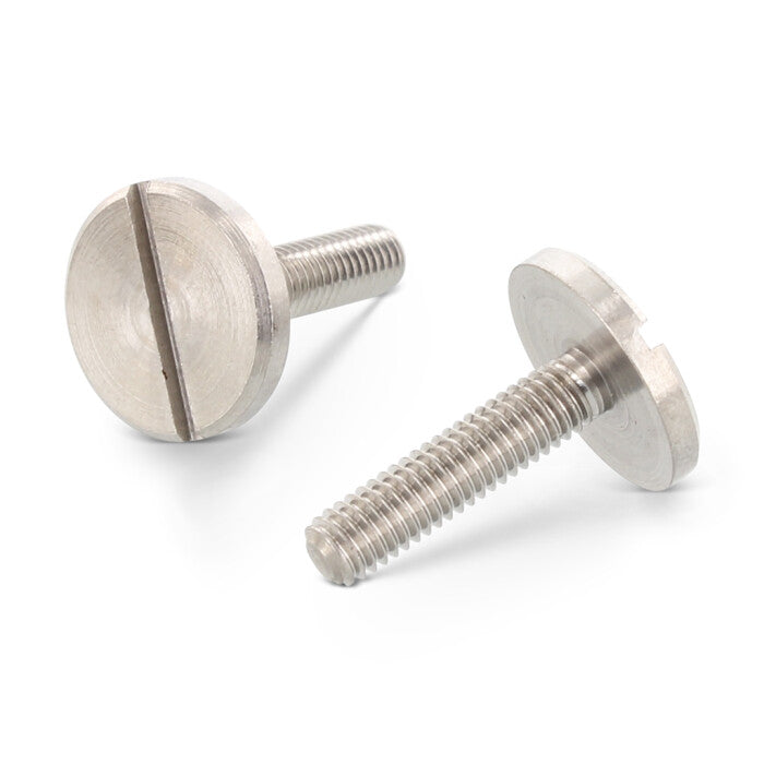 DIN 921 - Surub cu cap cilindric crestat mare - M4 x 6 mm - 100 buc ...