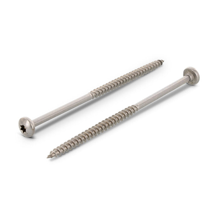 Surub lemn dulgherie cap bombat stea filet partial - 3,5 x 40/24 TX 10